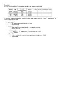 Esercizi di informatica - Docsity