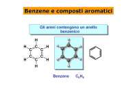 Benzene e composti aromatici - Docsity