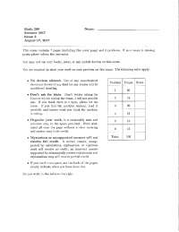 Mathematics | California State University, Northridge - CSUN MATH EXAM ...