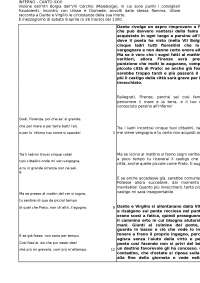 DANTE, INFERNO - CANTO XVI - Docsity