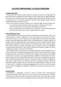 Antropologia della festa, Laura Bonato - Docsity