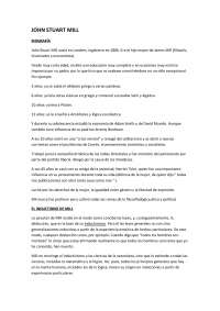 Trabajo filosofia john stuart mill - Docsity