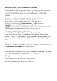 CALCOLO COMBINATORIO E TEORIA DELLA PROBABILITA' - Docsity