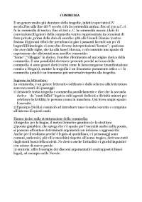 Commedia greca, antica e nuova, focus su Aristofane - Docsity