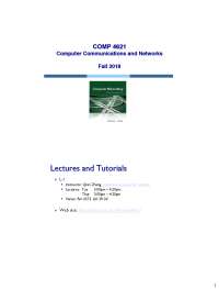Computer Network Chapter 1 - Docsity