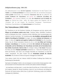 Stilpluralismus tedesco - Docsity