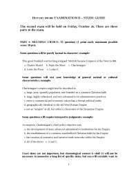 History 101 Exam 2 Study guide - Docsity