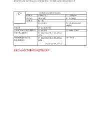 Formulas básicas de Quimica - Docsity