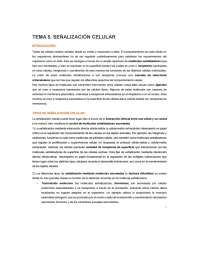 Señalizacion Celular - Docsity