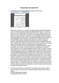 Respuestas del capitulo 26 de guyton - Docsity