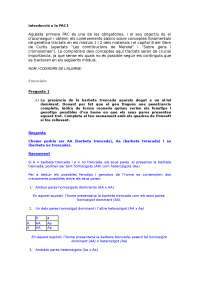 Bases genetiques de la conducta. PAC1 - Docsity