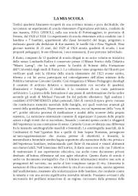 La Mia Scuola a cura di Francesca Borruso - Docsity