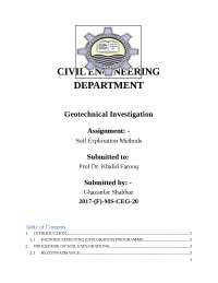 Geo technical report geo technical reportgeo technical reportgeo ...