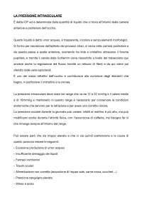 La pressione intraoculare - Docsity