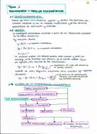 Introducción a la Econometría - Docsity