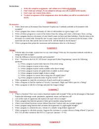 Basic python programming - Docsity