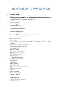 Elementi di diritto amministrativo pdf - Docsity
