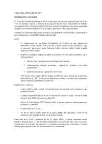 Crisis del petróleo de 1973 - Docsity