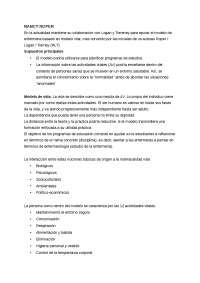 Model de la metodologia de la Nancy Roper - Docsity