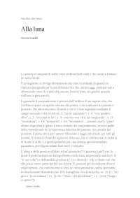 Analisi del testo poetico - Giacomo Leopardi, Alla Luna | Esercizi di ...