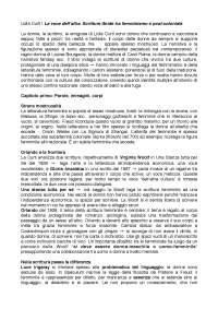 Lidia Curti, La voce dell'altra. Scritture ibride tra femminismo e postcoloniale - Docsity