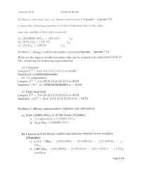 Problems with Solutions - Introduction to Digital System | EECS 31 ...