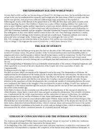 I WORLD WAR AND JOYCE - Docsity