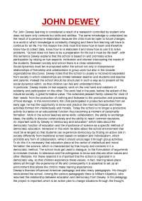 John Dewey e Maria Boschetti Alberti - Docsity