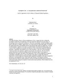 Incomplete Law - A Conceptual and Analytical Framework - Docsity