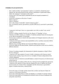 Exam questions on postcolonialism - Docsity