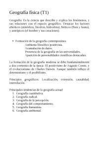 Geografía física y humana - Docsity