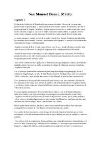 San Manuel Bueno Mártir - Docsity