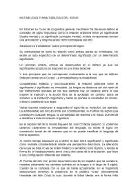 MUTABILIDAD E INMUTABILIDAD DEL SIGNO | Guías, Proyectos ...