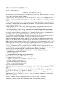 Seminario sulla psicomotricità felicità - Docsity