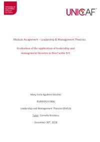 Assignments MBA for Unicaf modules 2 and 3 - Docsity