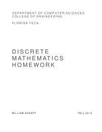 Discrete Math home work relation - Docsity