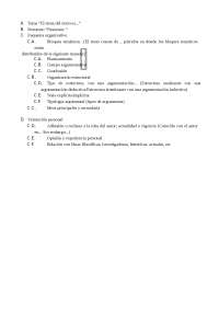 Esquema de comentario de texto - Docsity