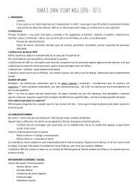 Ètica de John Stuart Mill - Docsity