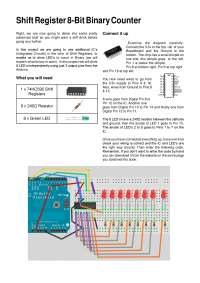 Uso del Registro 74HC595 con arduino - Docsity
