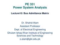 POwer SYstem Analysis - Docsity