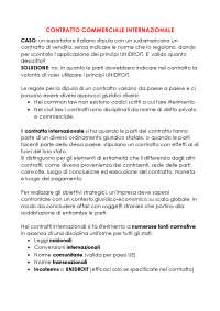 Contratto commerciale internazionale, trasporto, tipi di garanzie ...