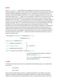 Appunti latino - ORAZIO - Docsity