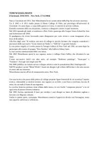 Tom Wesselmann - vita e opere - Docsity