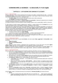 Riassunto di "Comunicare la scienza" - Docsity