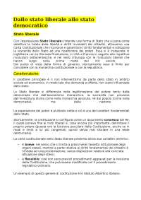Lo stato liberale Ridola - Docsity
