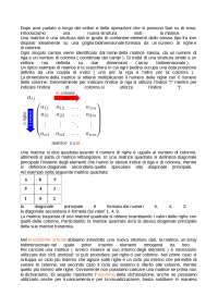 Le Matrici - Informatica - Docsity