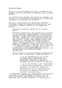 Cine novela practica - Docsity