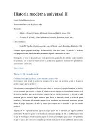 Historia Moderna Universal II - Docsity