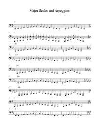Music scales for tuba - Docsity