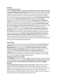 Verismo letteratura italiana - Docsity